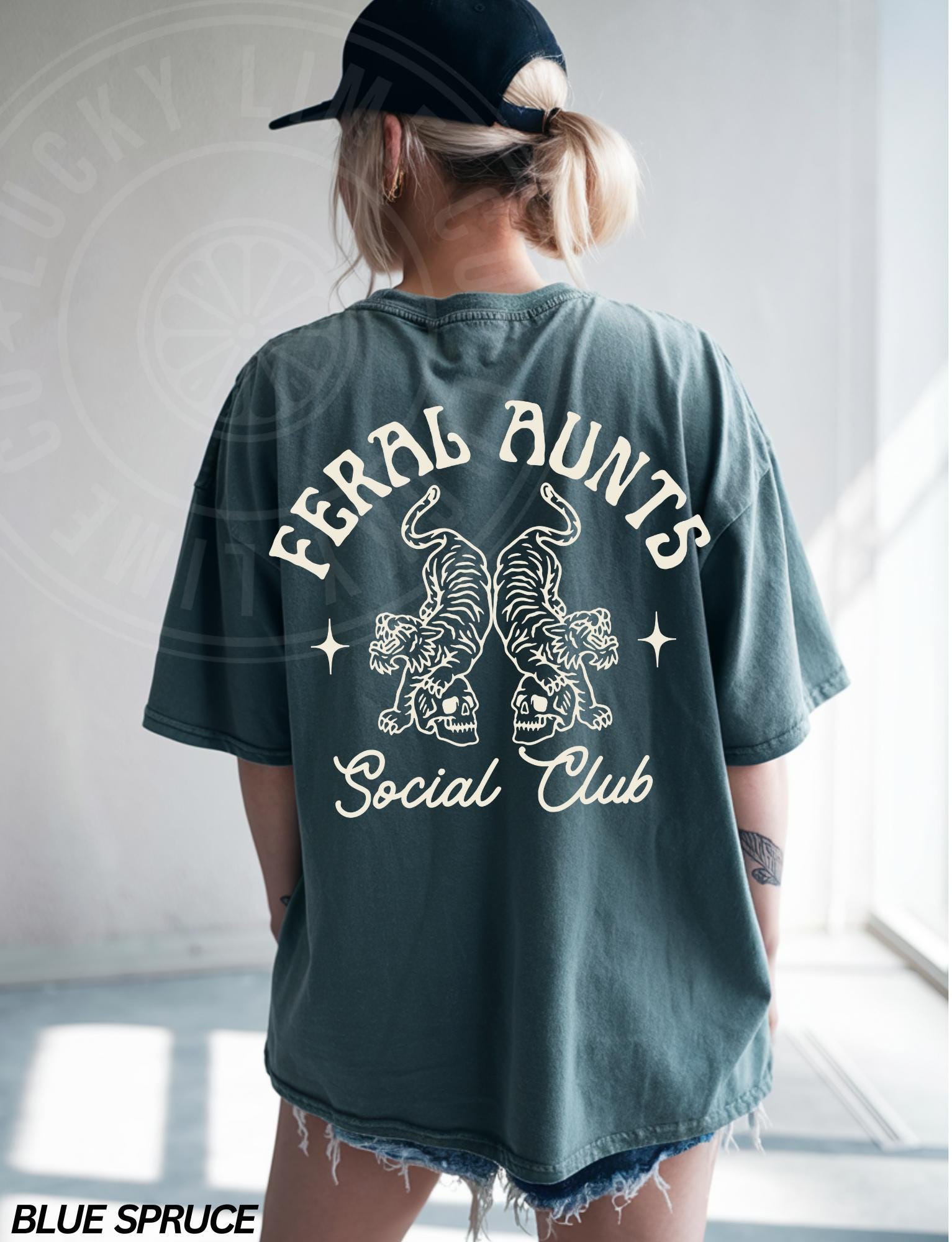 Feral Aunts Social Club Shirt, Feral Aunt Shirt, Cool Aunts Club Shirt ...