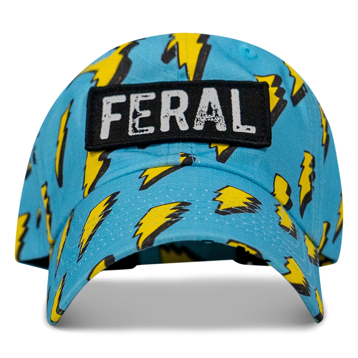 Feral Patch Low Profile Ripstop Hat Electric Bolt - Walmart.com