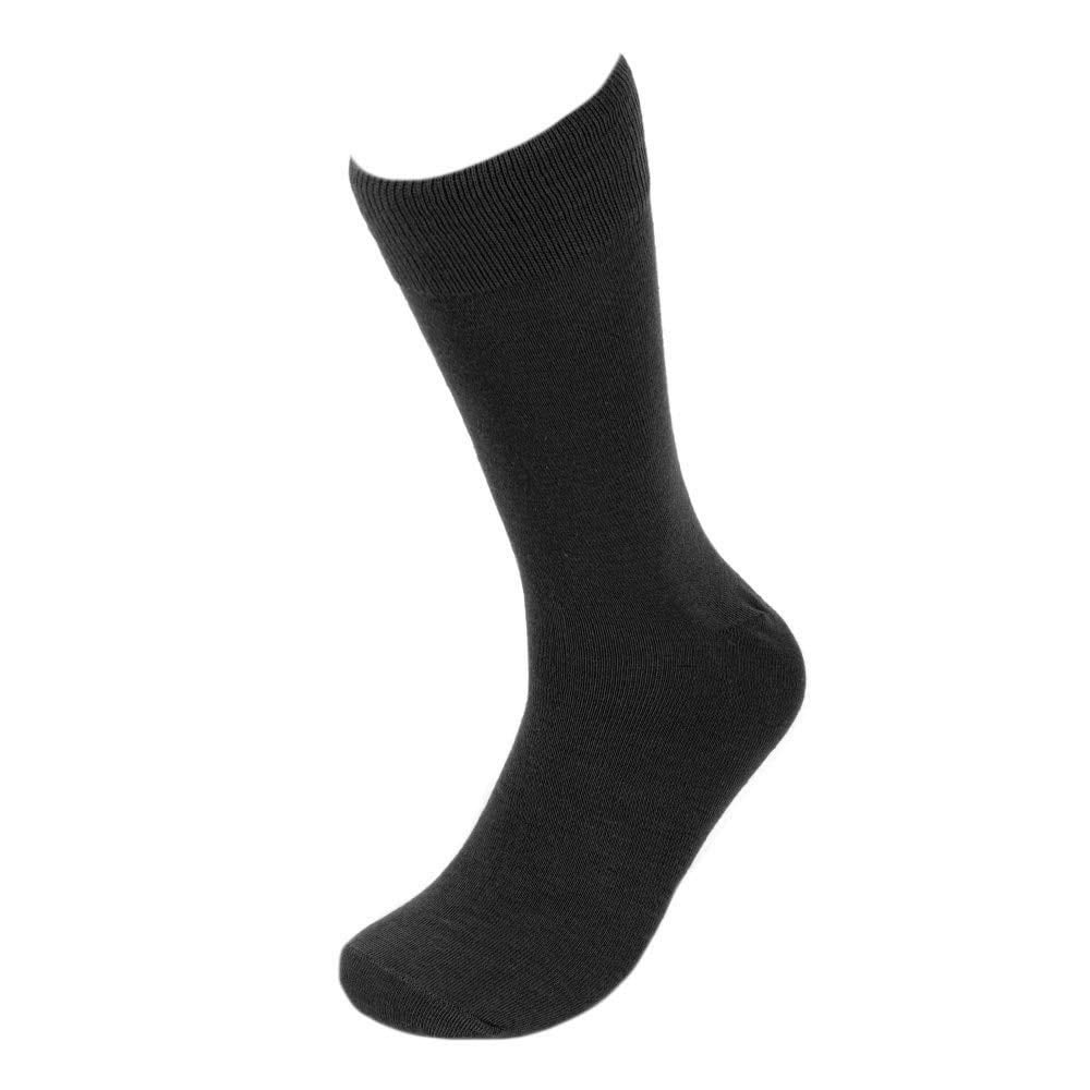Feraricci Solid Color Polyester Socks for Men, Casual and Formal Attire ...
