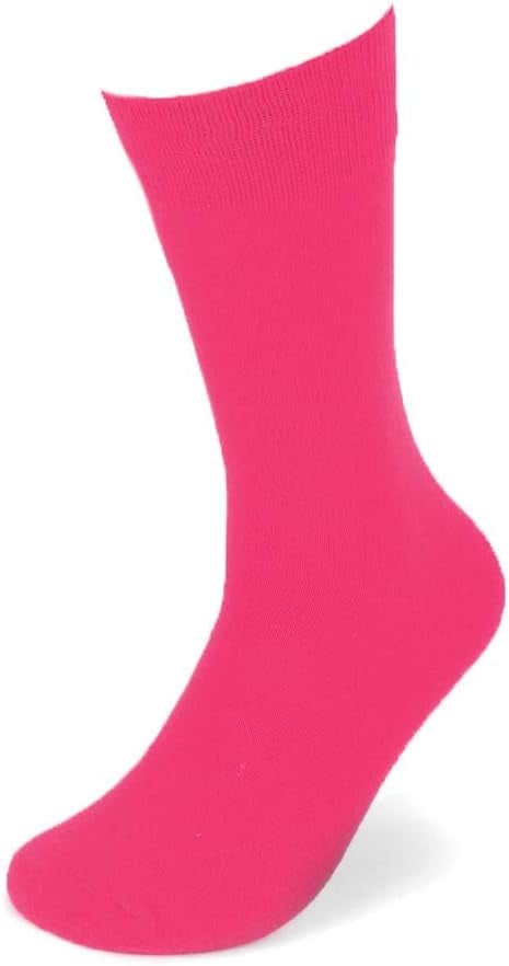 Feraricci Solid Color Polyester Socks for Men, Casual and Formal Attire ...