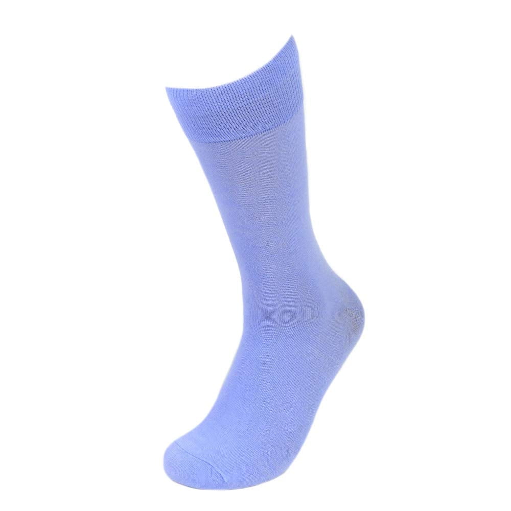 Feraricci Solid Color Polyester Socks for Men, Casual and Formal Attire ...