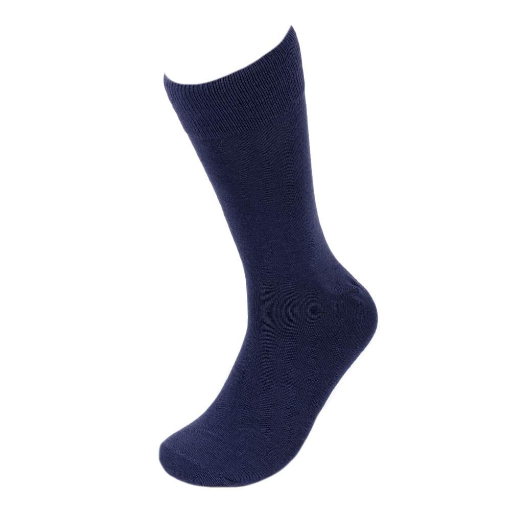 Feraricci Solid Color Polyester Socks for Men, Casual and Formal Attire ...