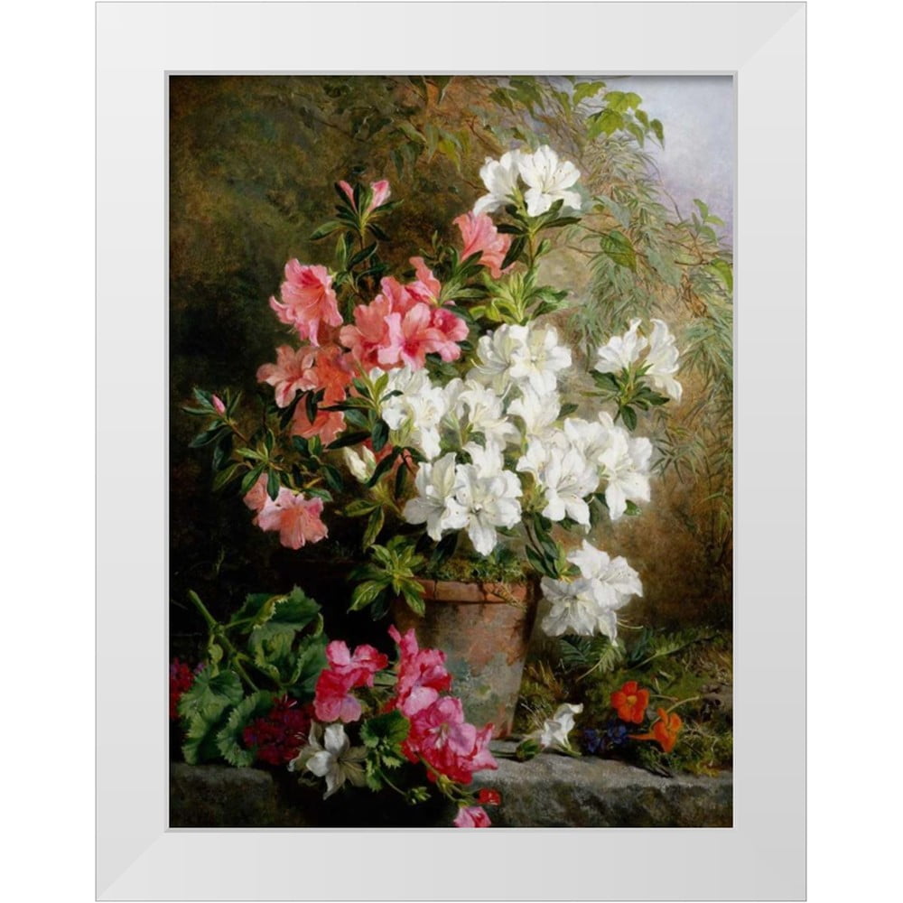 Feray Mutrie, Annie 15x18 White Modern Wood Framed Museum Art Print ...