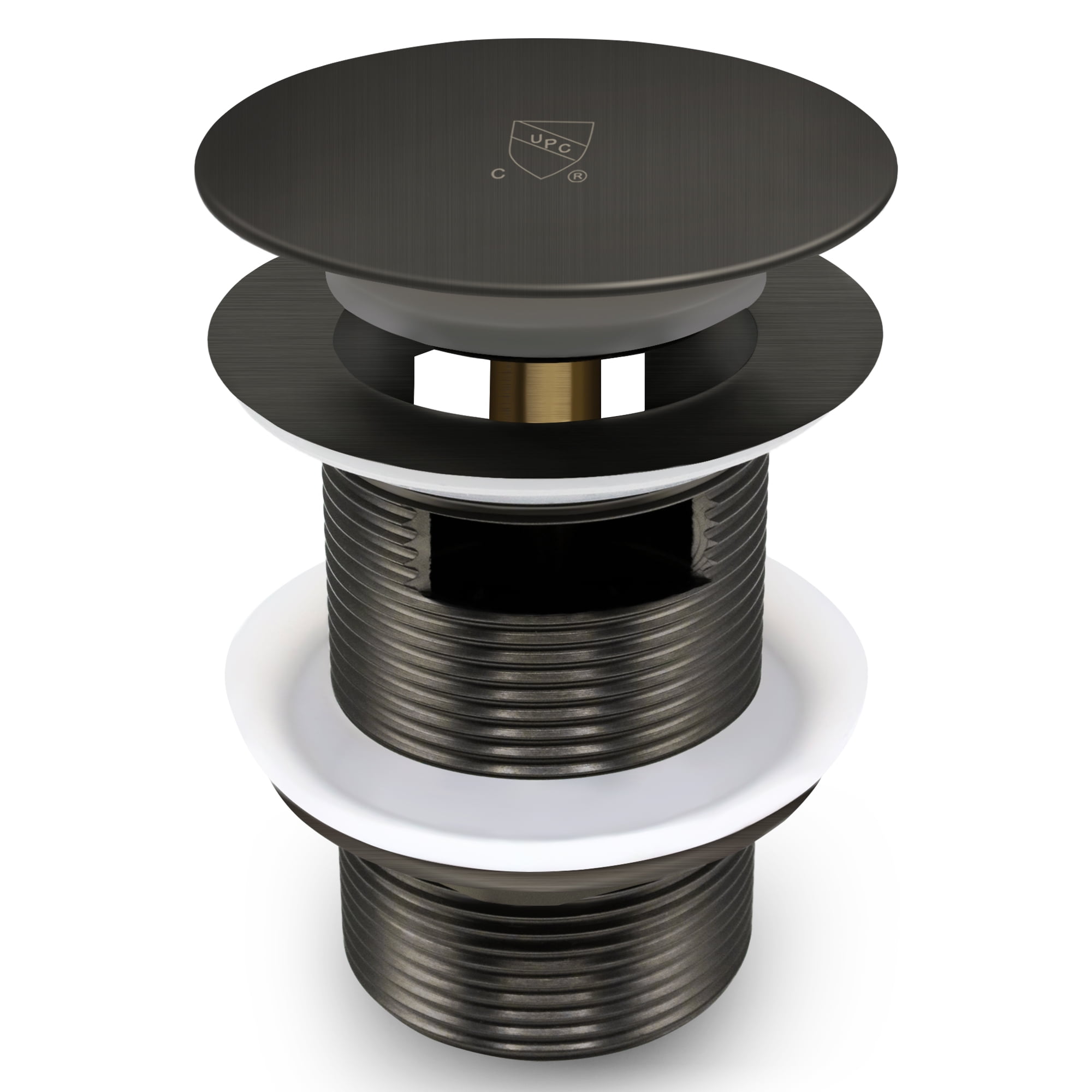 FerdY Pop-up Drain for Freestanding Bathtub, Space Gray, cUPC ...