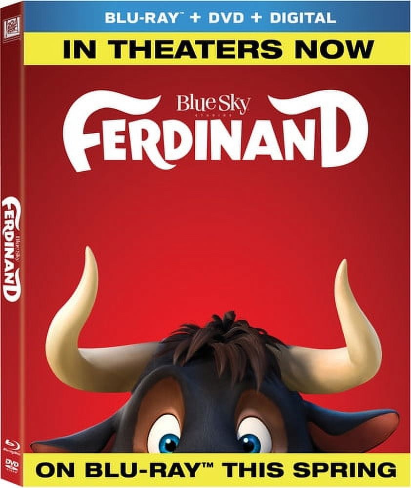 Ferdinand Family Movie for Kids (Blu-ray + DVD + Digital) - Walmart.com