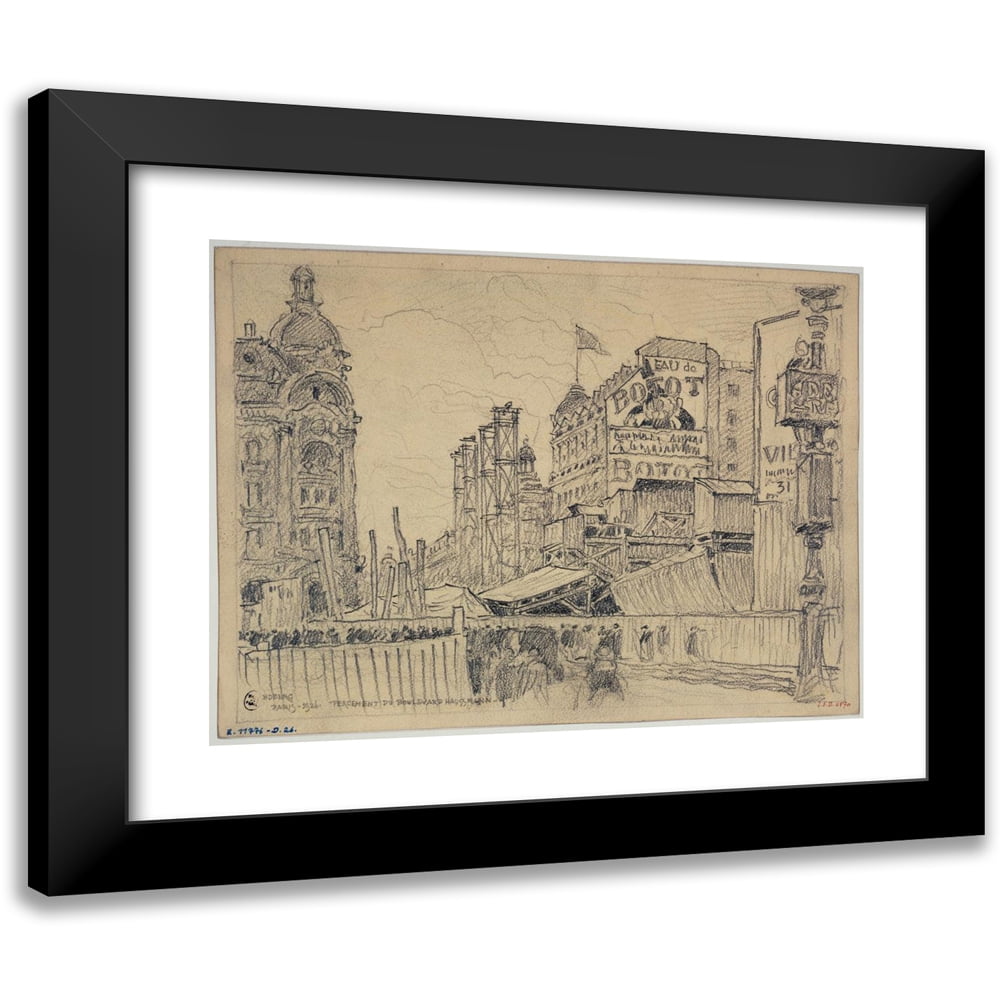 Ferdinand Boberg 24x19 Black Modern Framed Museum Art Print Titled ...