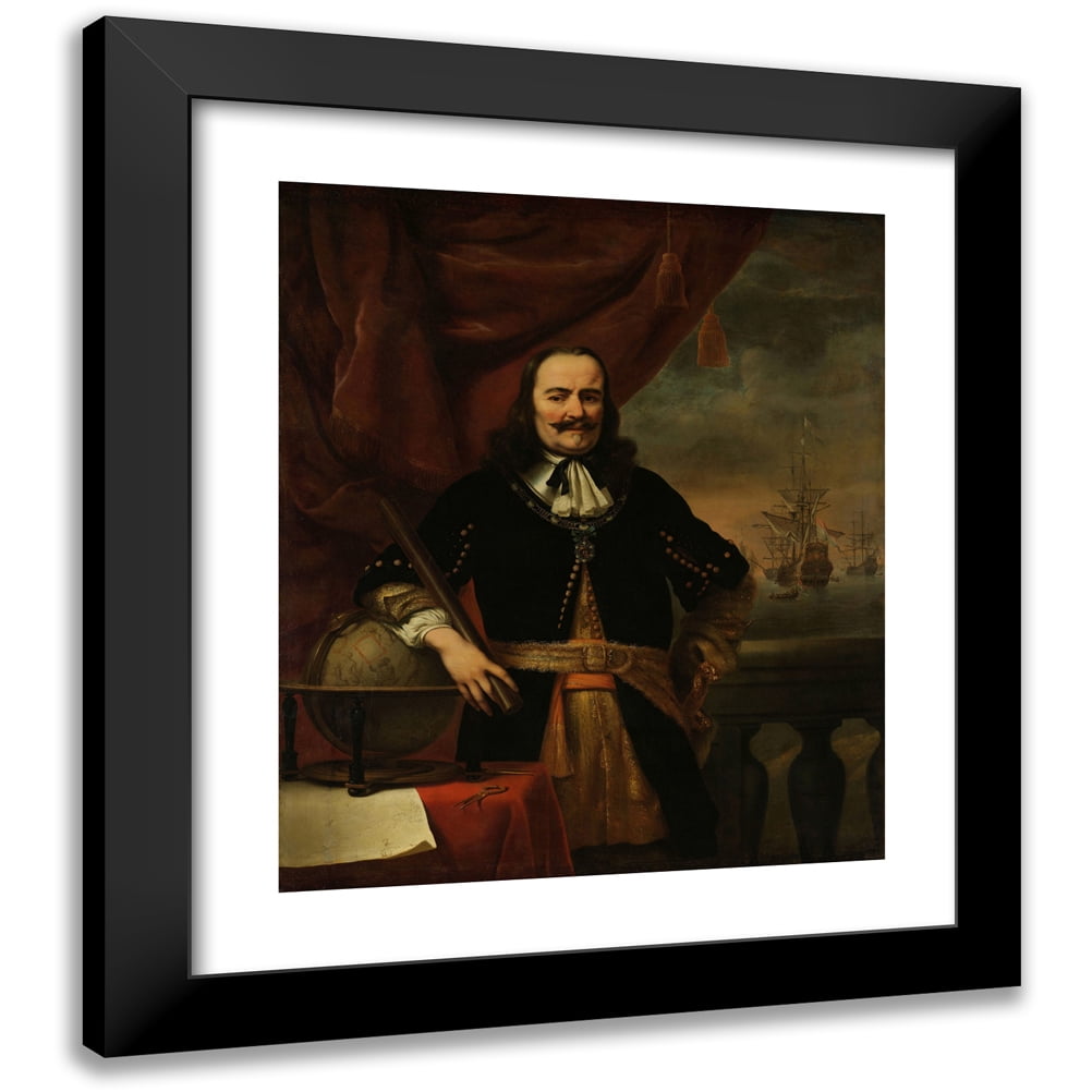 Ferdinand Bol 12x14 Black Modern Framed Museum Art Print Titled ...