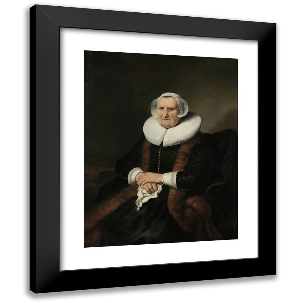 Ferdinand Bol 15x18 Black Modern Framed Museum Art Print Titled ...