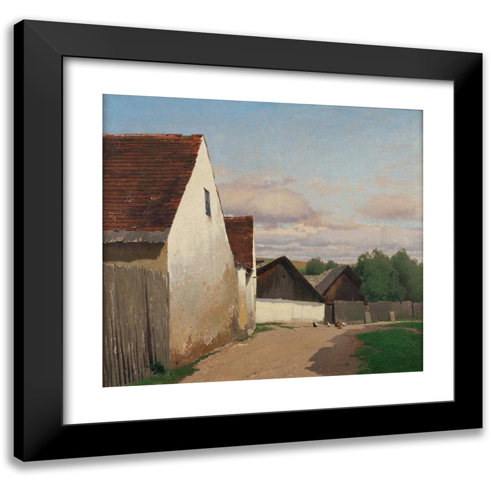 Ferdinand Brunner 22x20 Black Modern Framed Museum Art Print Titled ...