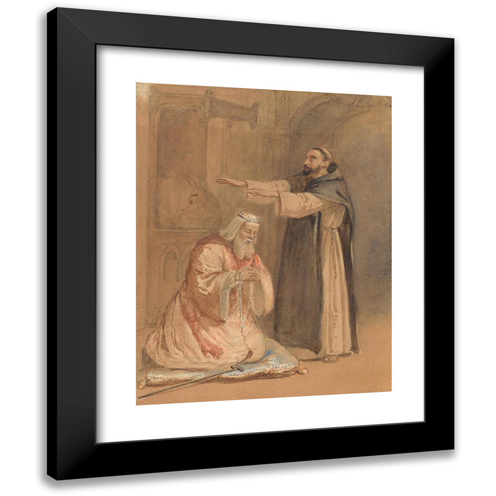 Ferdinand Ernst Lintz 15x18 Black Modern Framed Museum Art Print Titled ...