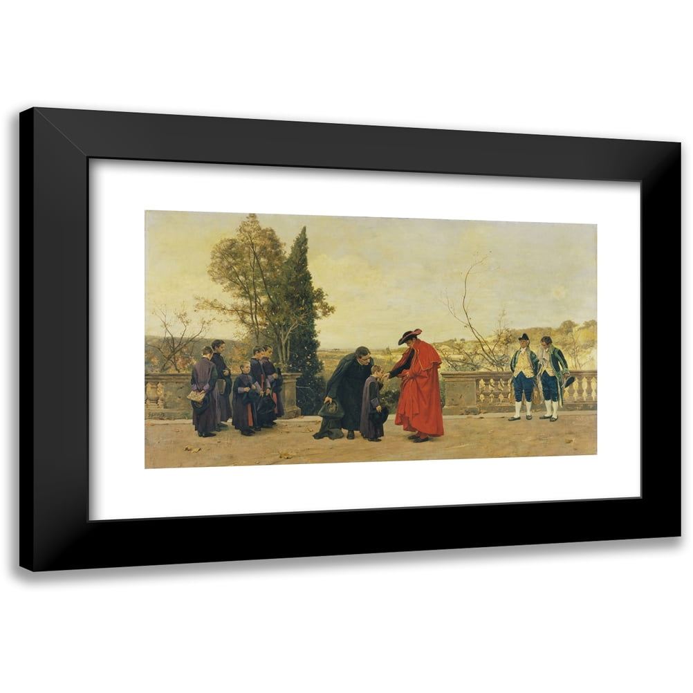 Ferdinand Heilbuth 24x15 Black Modern Framed Museum Art Print Titled ...