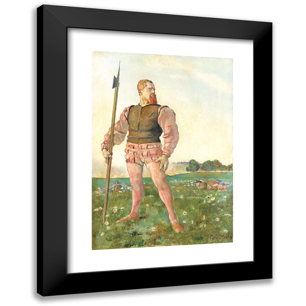 Ferdinand Hodler 11x14 Black Modern Framed Museum Art Print Titled ...