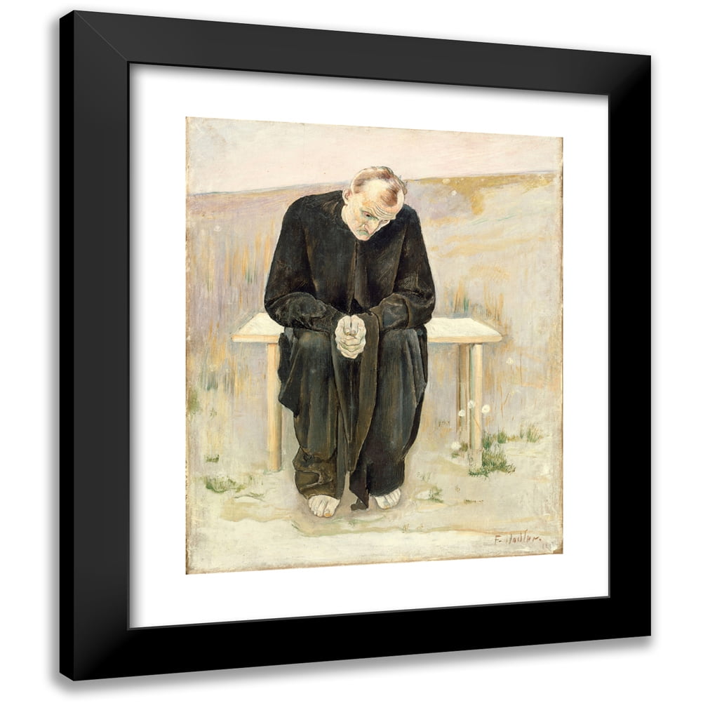 Ferdinand Hodler 12x14 Black Modern Framed Museum Art Print Titled ...