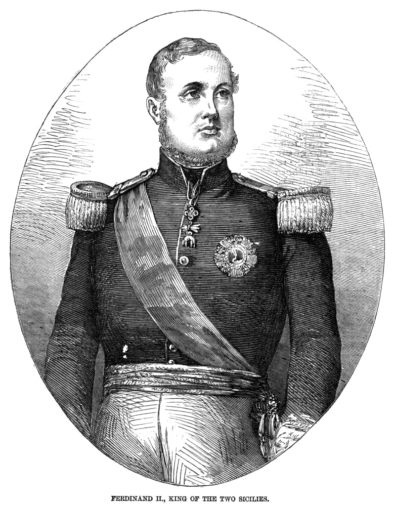 Ferdinand Ii (1810-1859). /Nking Of Two Sicilies. English Wood ...