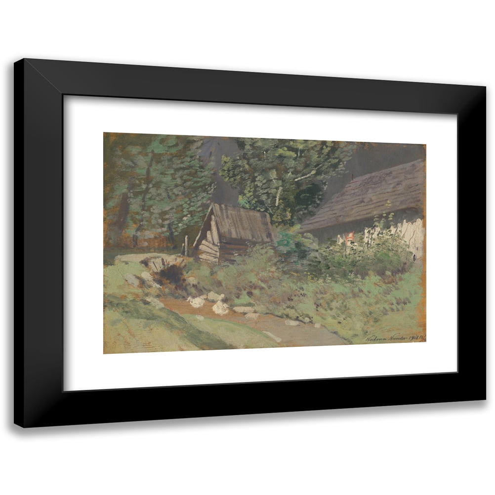 Ferdinand Katona 18x14 Black Modern Framed Museum Art Print Titled ...