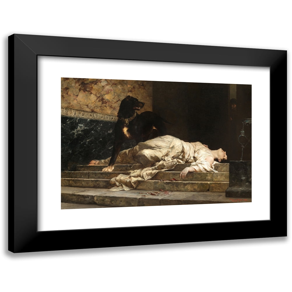 Ferdinand Keller 18x14 Black Modern Framed Museum Art Print Titled ...