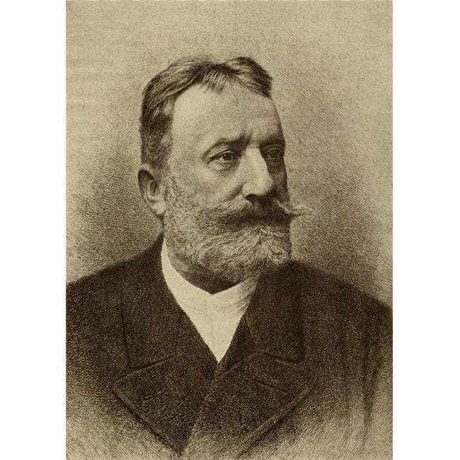 Ferdinand Ludwig Adam Von Saar, 1833-1906 Austrian Author From The Book ...