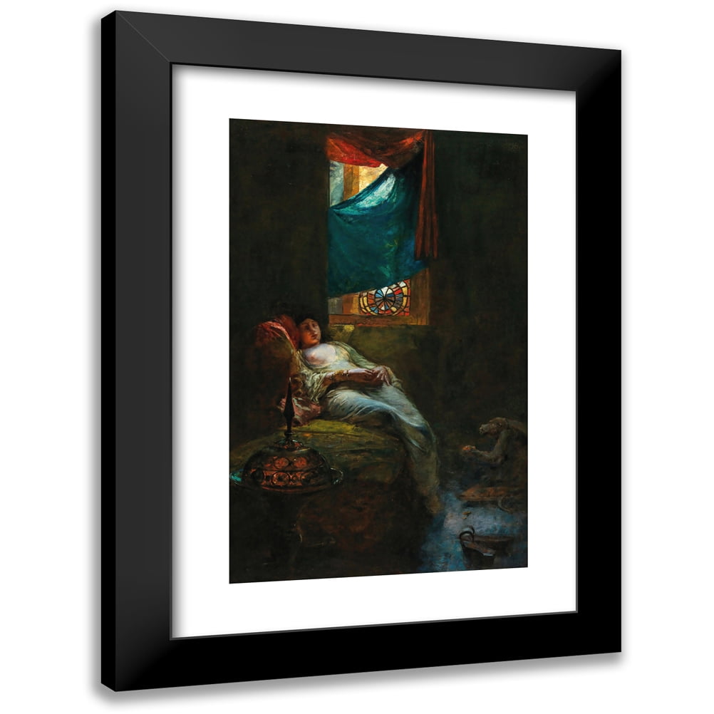Ferdinand Max Bredt 11x14 Black Modern Framed Museum Art Print Titled ...