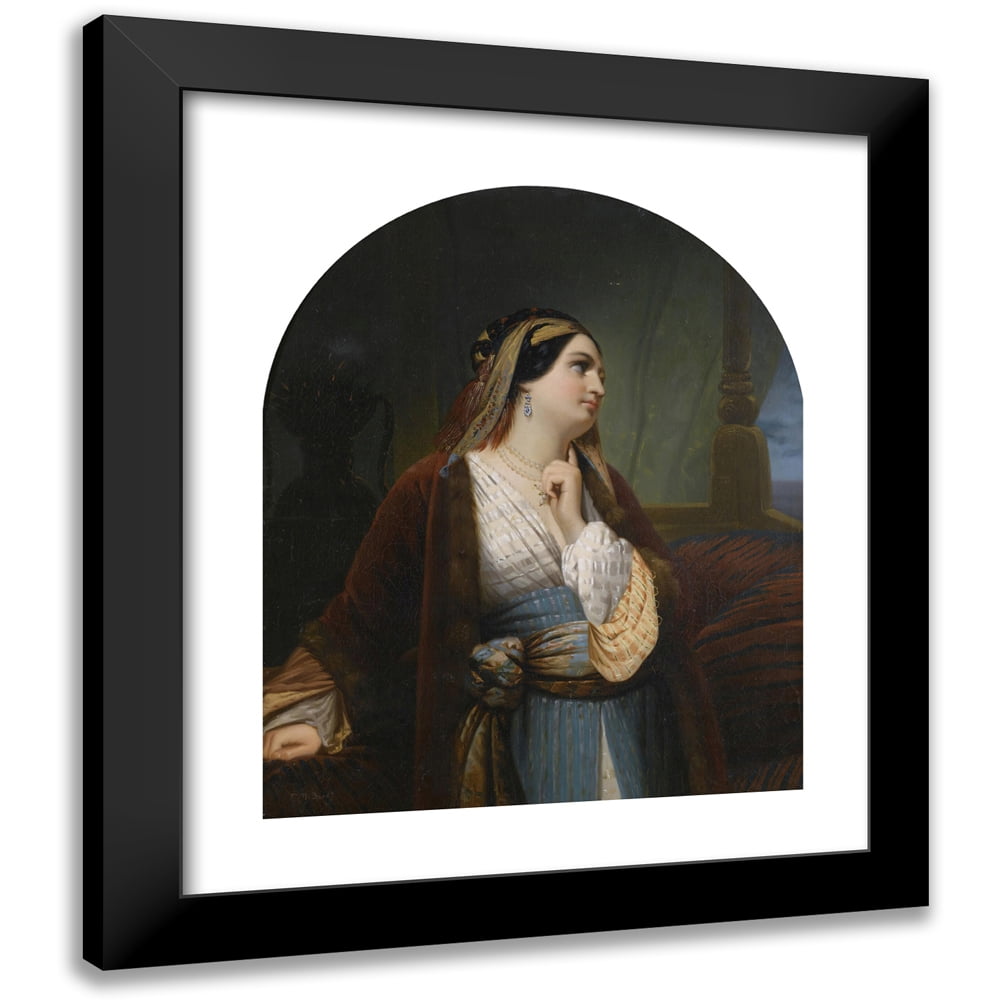 Ferdinand Max Bredt 15x18 Black Modern Framed Museum Art Print Titled ...