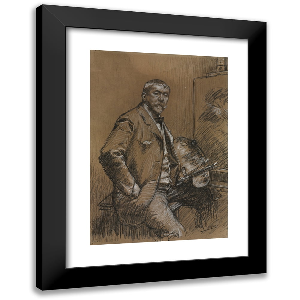 Ferdinand Roybet 11x14 Black Modern Framed Museum Art Print Titled ...