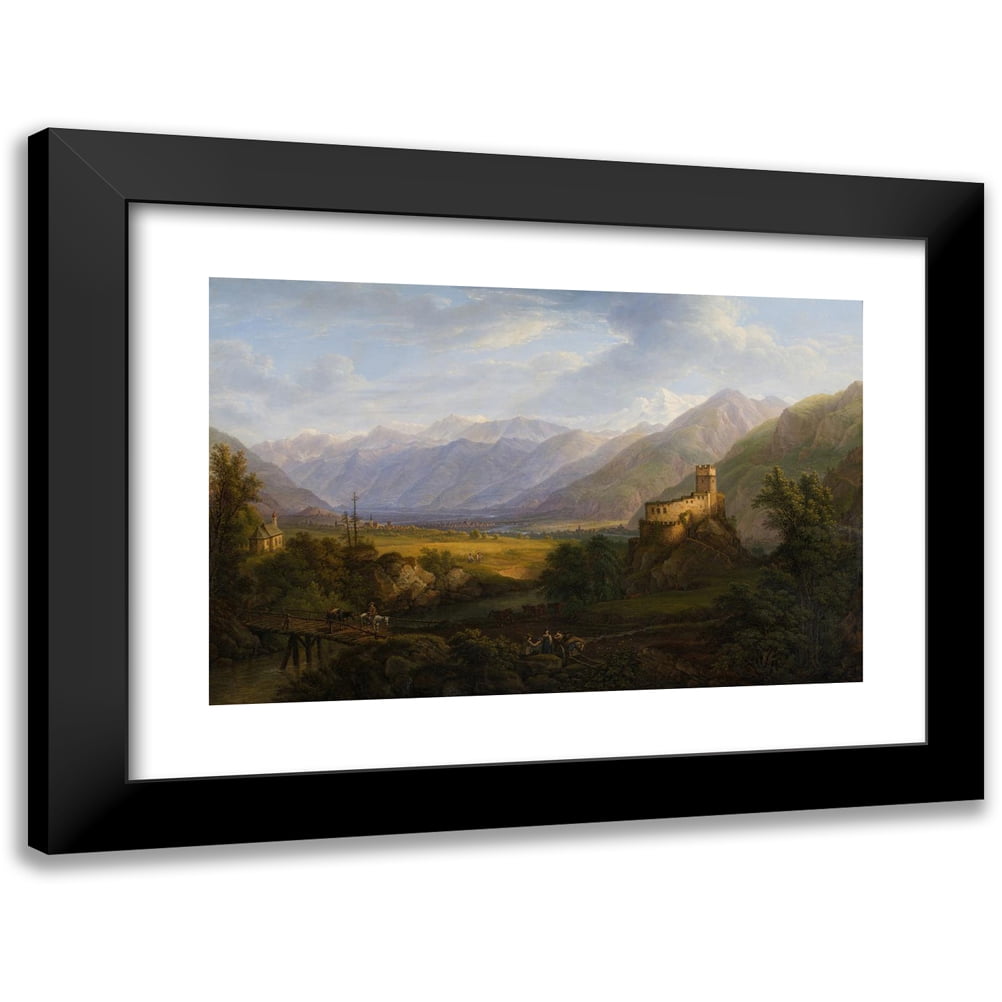Ferdinand Runk 14x11 Black Modern Framed Museum Art Print Titled - The ...