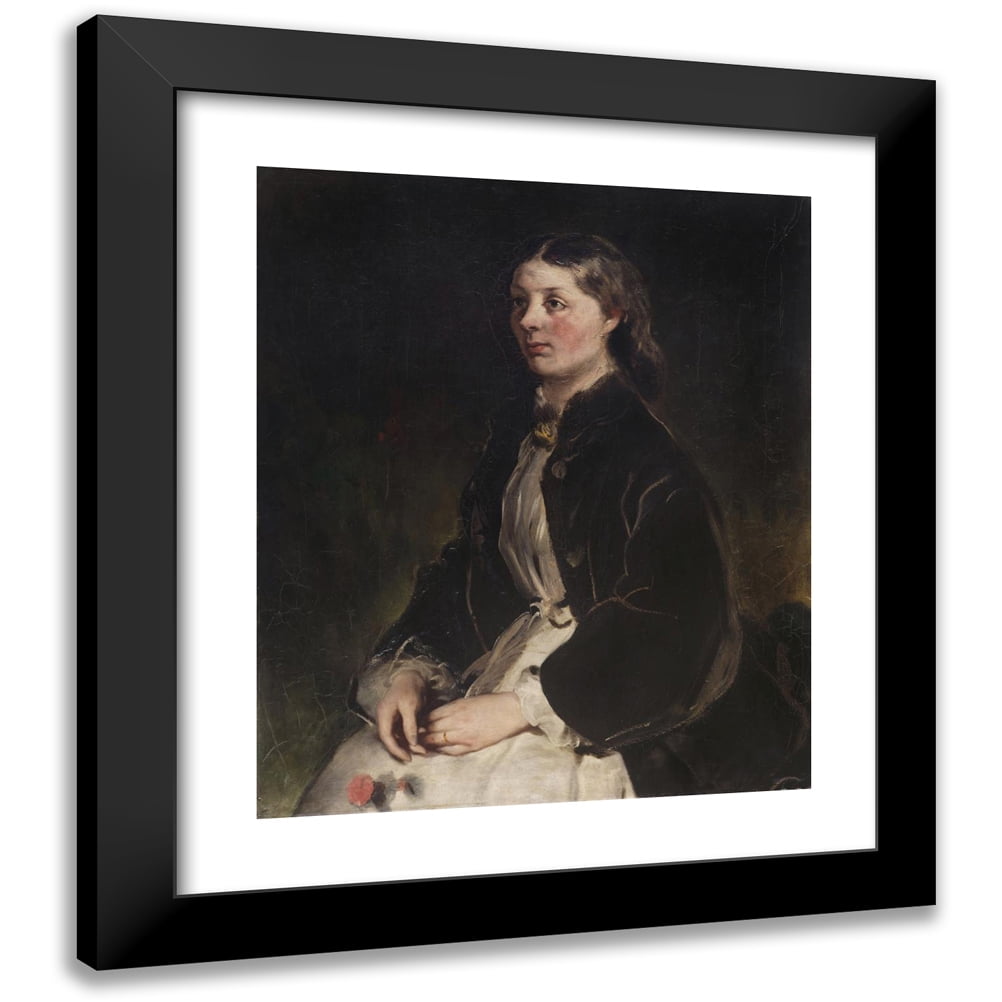 Ferdinand von Rayski 15x17 Black Modern Framed Museum Art Print Titled ...