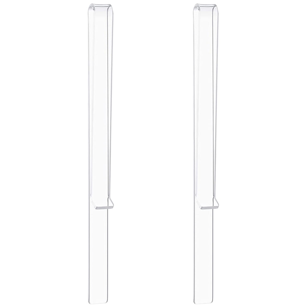 Ferencaa 1 Pair Music Stand Page Holder Clear Acrylic Sheet Music Clips ...
