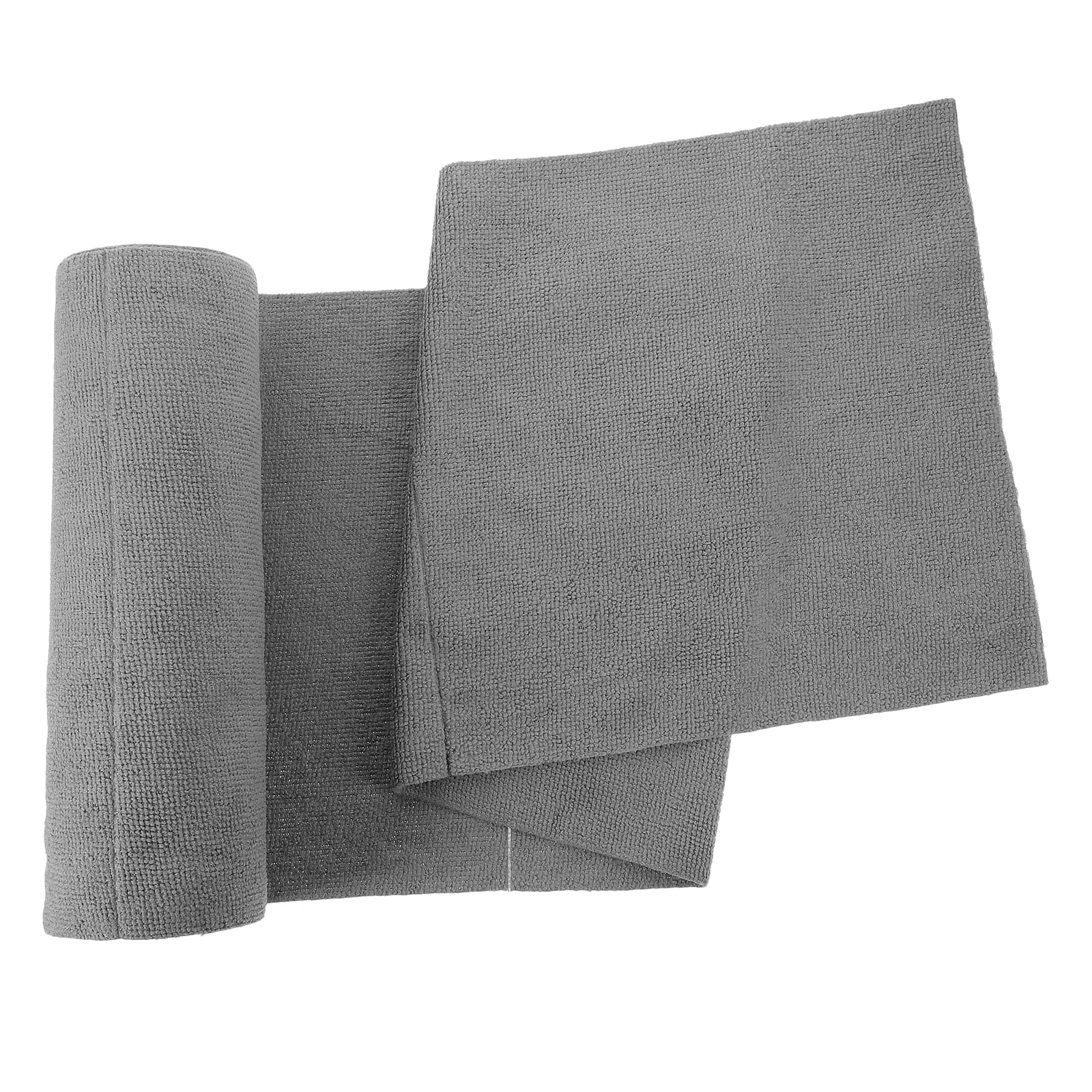 Masteelf Microfiber Cleaning Cloth Roll for Hair Drying Grey Absorbent ...