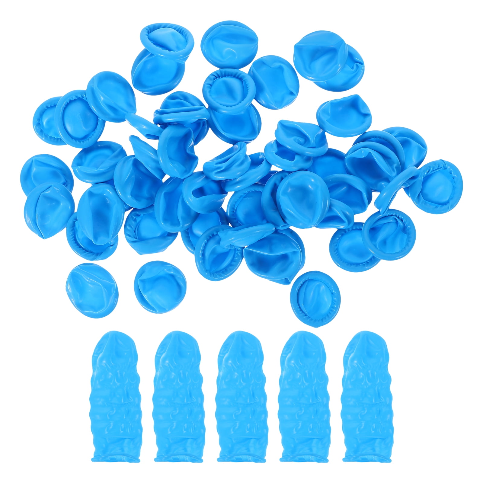 Masteelf Nitrile Finger Sleeves for Hand Wearing Reusable and ...