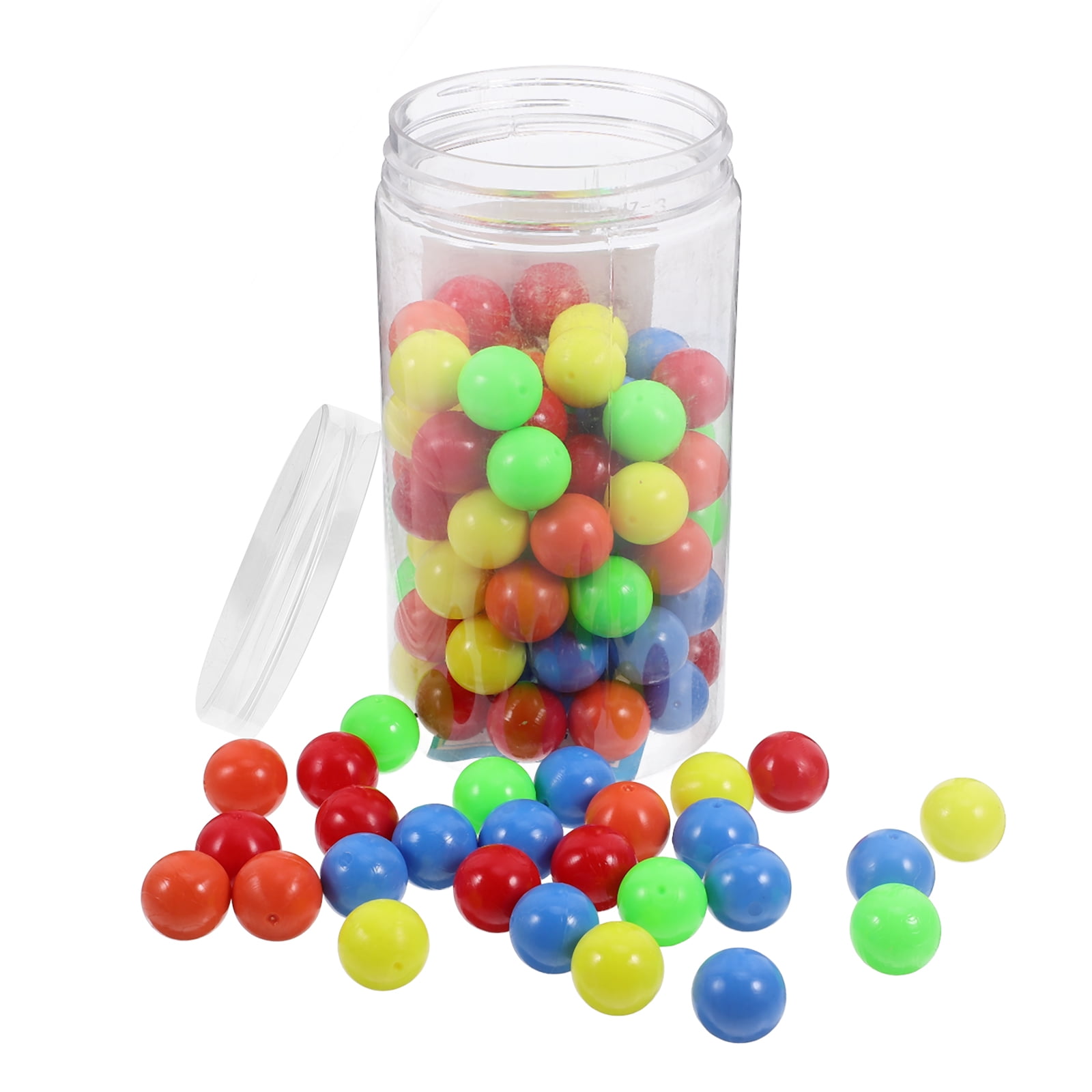 Ferencaa 100pcs Small Colored Balls Counting Balls Probability Learning ...