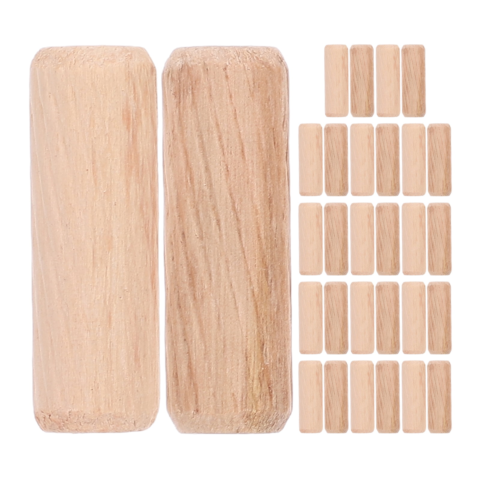 Wooden Dowel for Home Use Crafted from Sturdy Wood with Groove Design ...