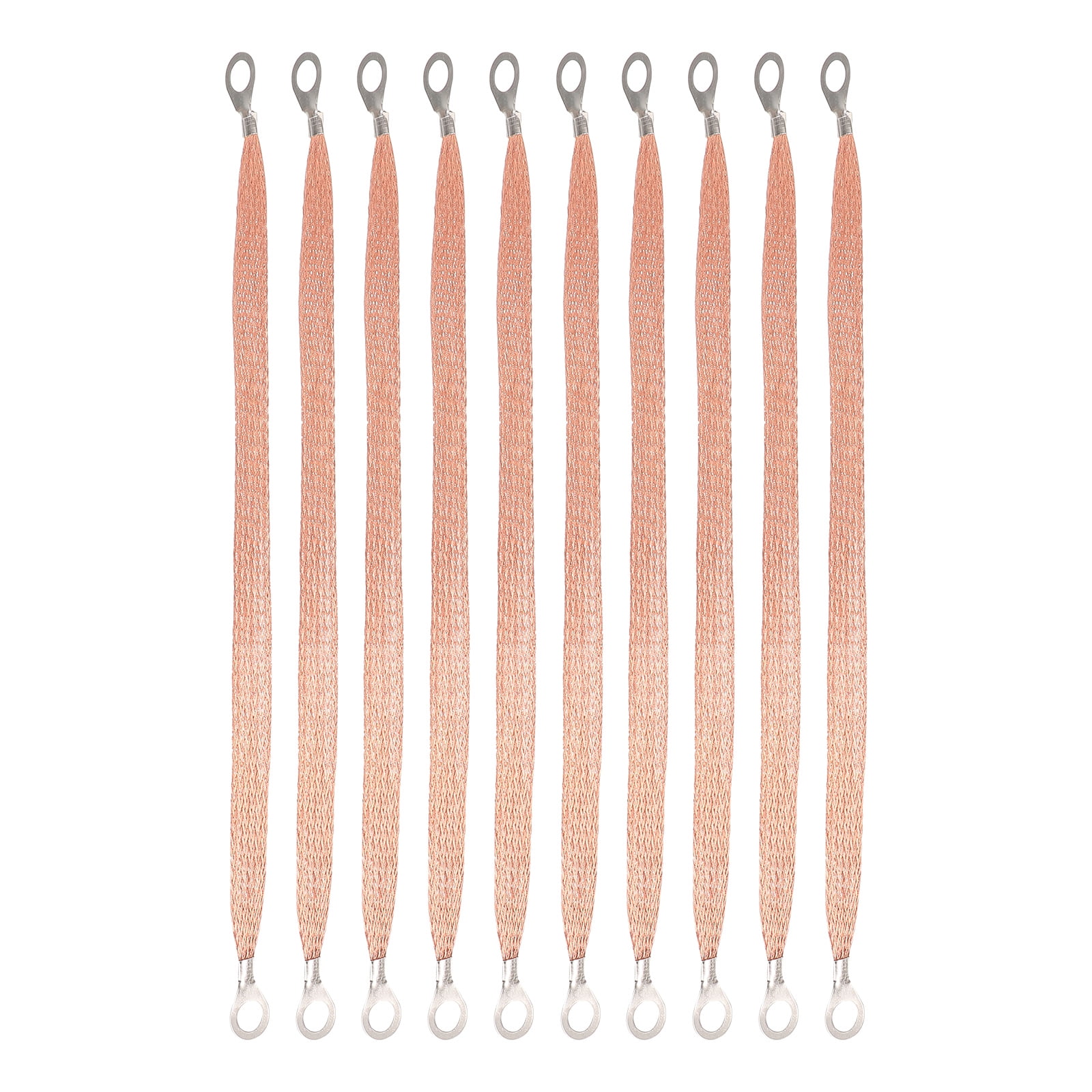 Ferencaa 10pcs Ground Strap Copper Grounding Cable Straps Professional ...
