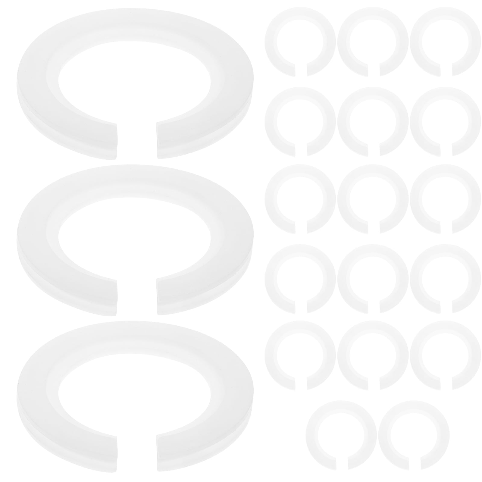 Ferencaa 20Pcs Lamp Shade Adapter Ring E27 to E14 Lampshade Converter ...