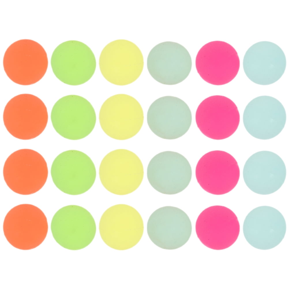 Ferencaa 24pcs Glow in the Dark Bouncy Balls Bounce Balls Toys Boucing ...