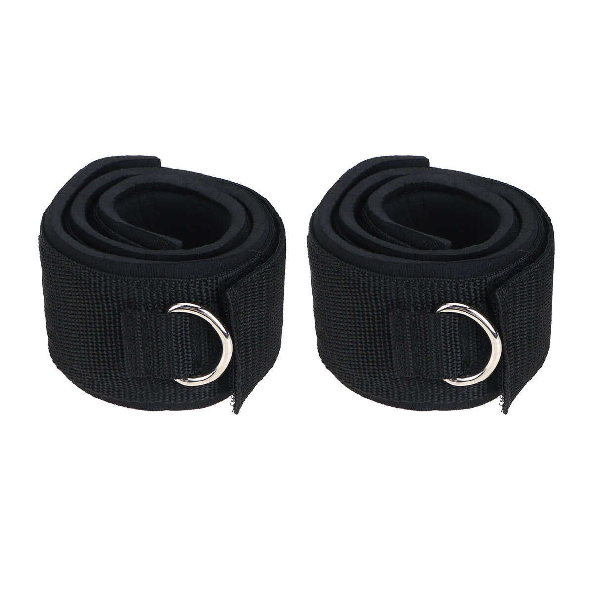 Ferencaa 2pcs 2D Double Loop Ankle Strap Padded D-ring Ankle Cuffs for ...
