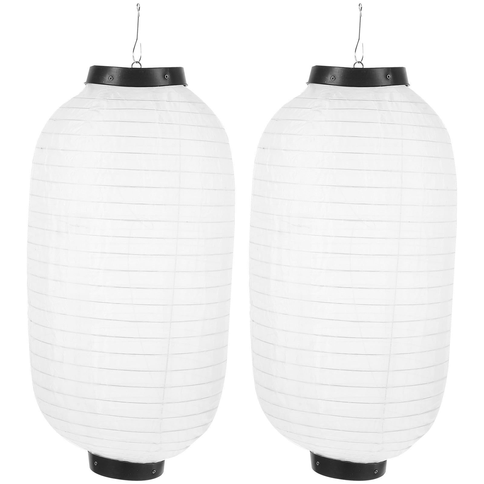 Ferencaa 2pcs Chinese Hanging Lanterns Decorative Red Traditional ...