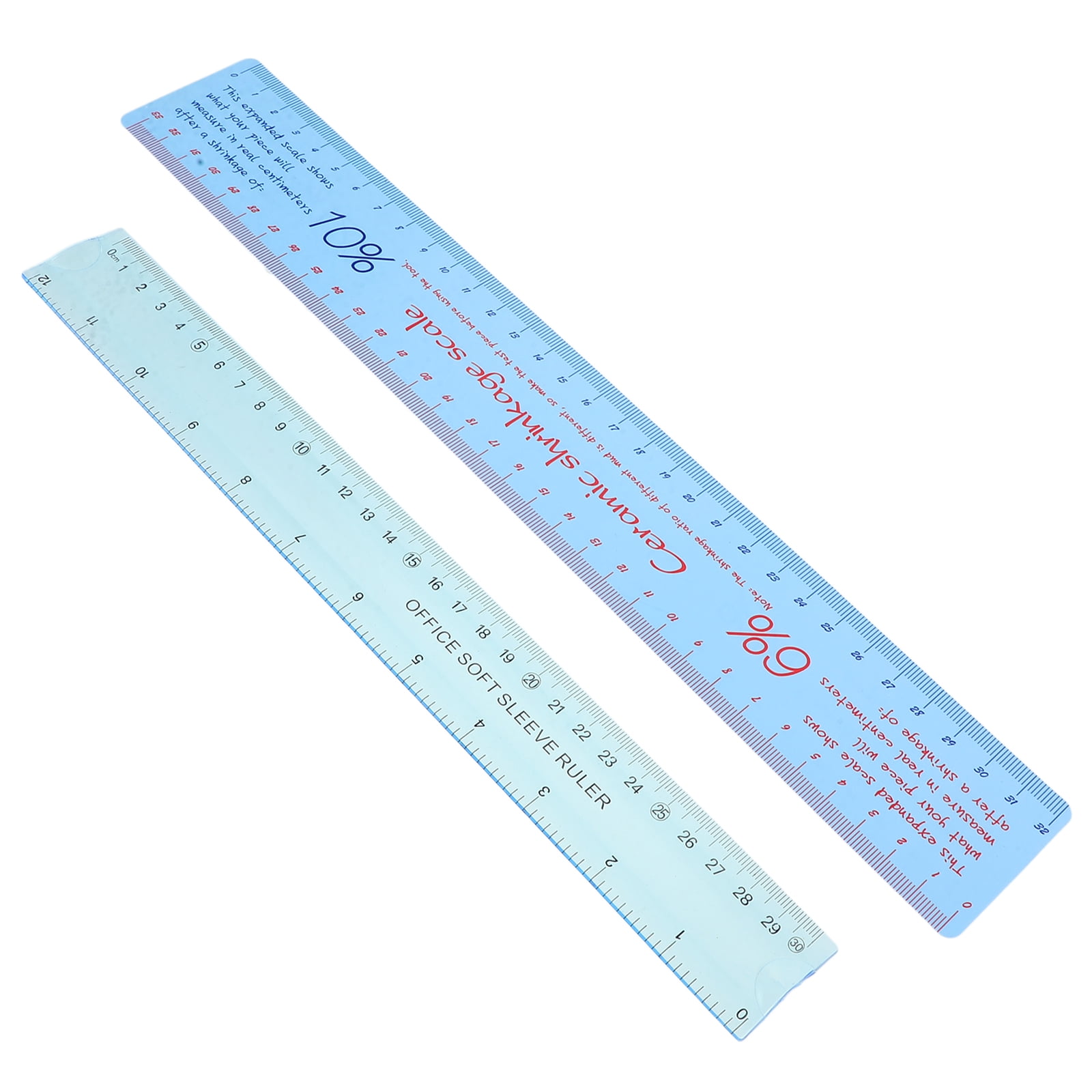 Ferencaa 2pcs Clay Shaping Model Supplies Pottery Ruler Pottery ...