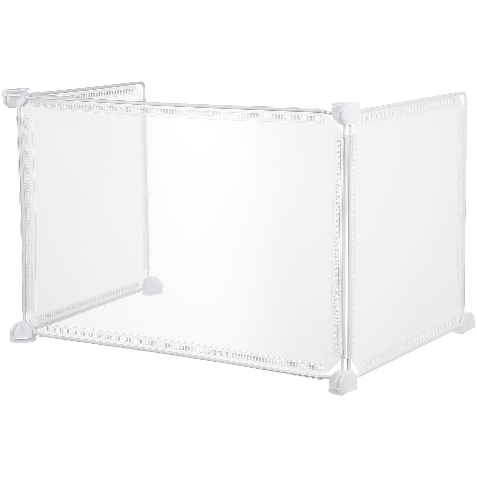 Ferencaa 3pcs Sneeze Guard Protective Plastic Shield Barrier Partition ...
