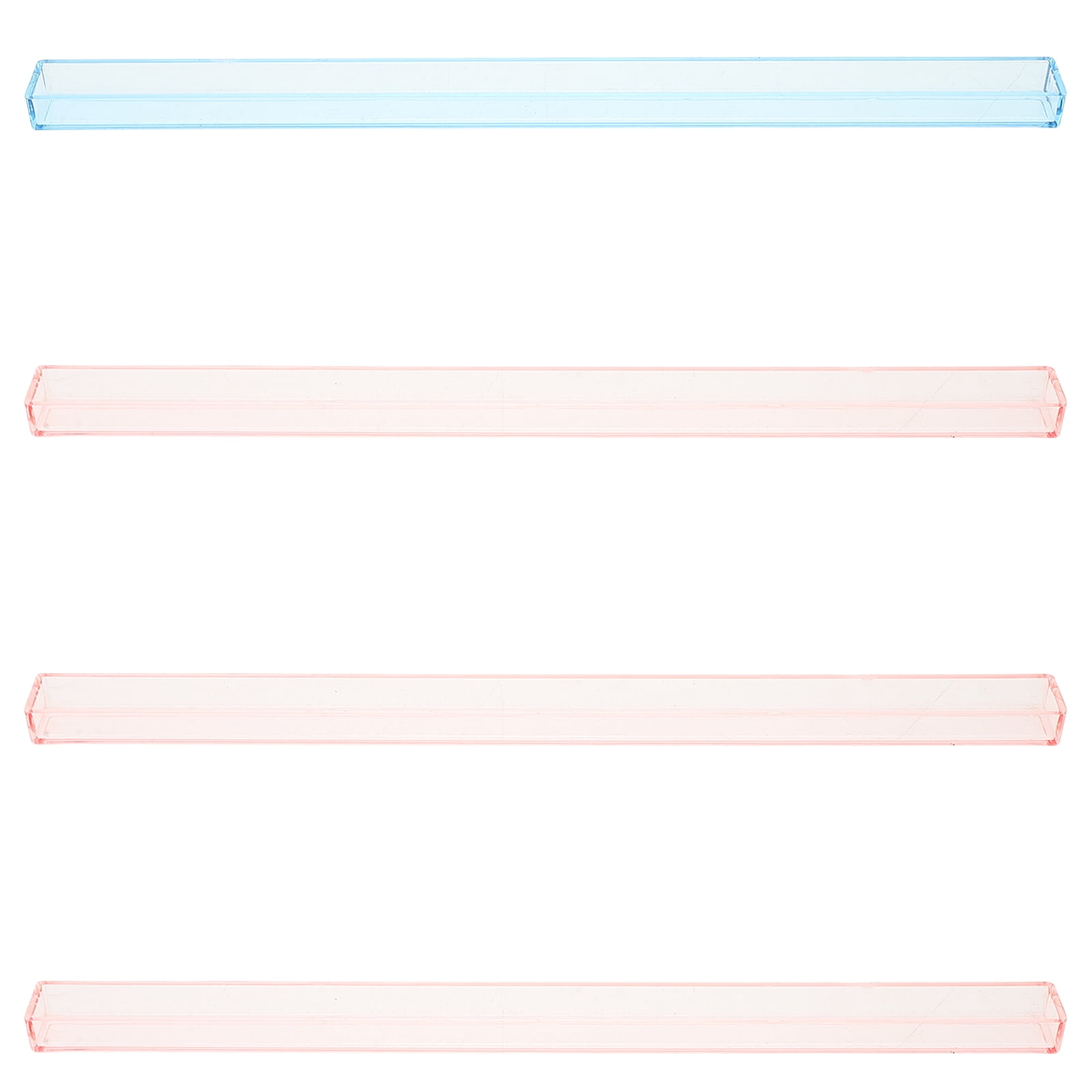 Ferencaa 4pcs Mahjong Tile Rack Pusher Clear Acrylic Mahjong Rack And ...