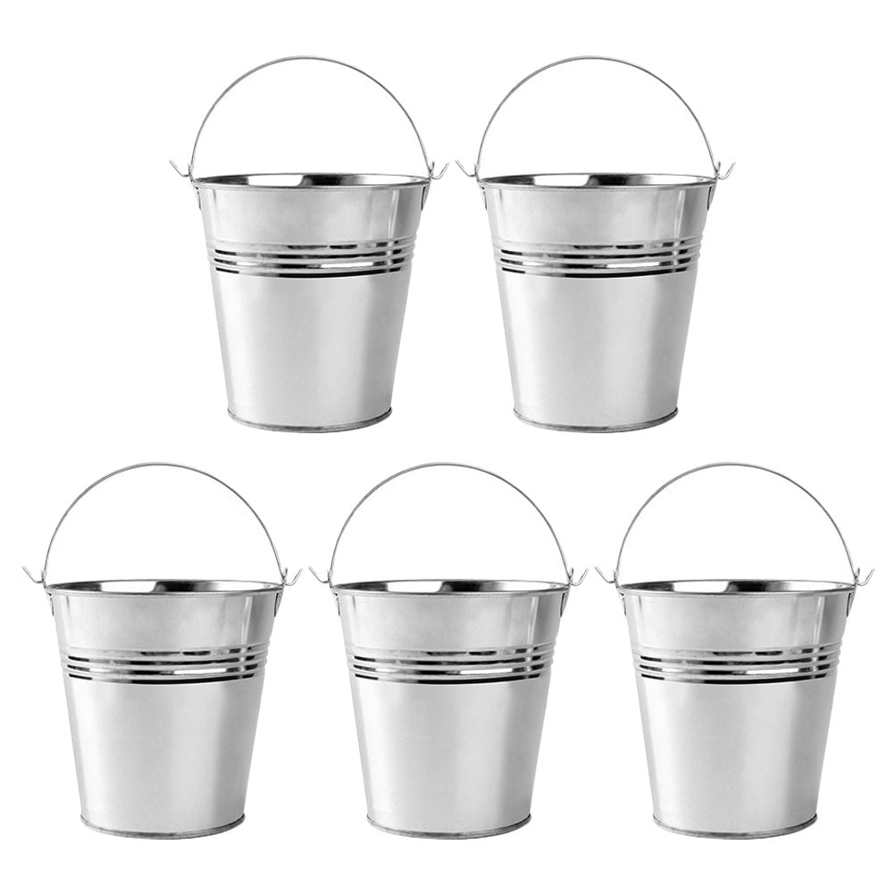 Ferencaa 5pcs Ice Storage Bucket Portable French Fries Bucket Snack ...