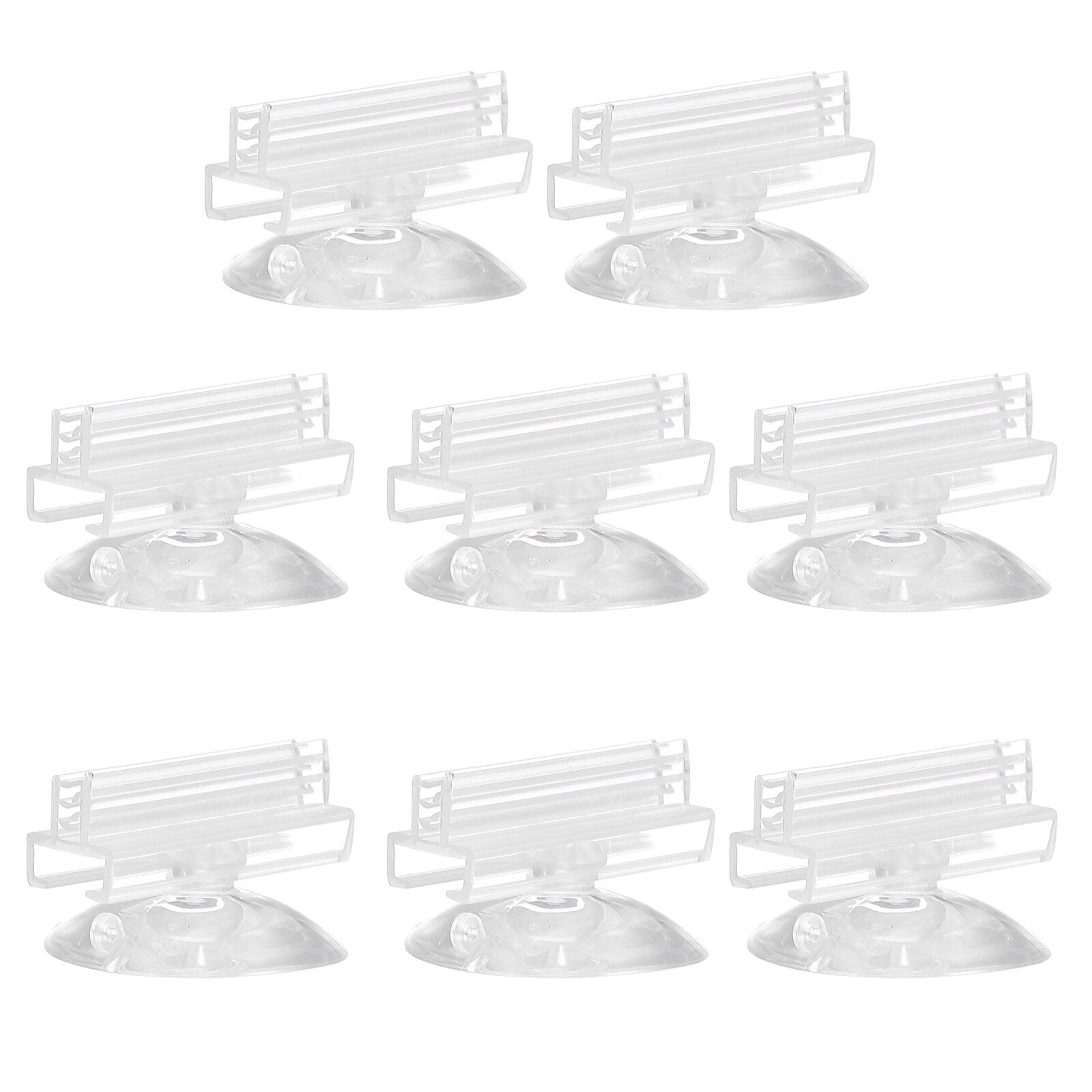 Ferencaa 8PCS Fish Tank Plate Clamp Aquarium Suction Cup Board Clip ...