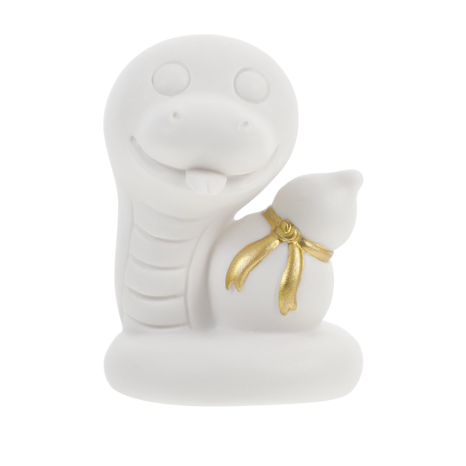 Ferencaa Ceramic Snake Figurine Desktop Snake Statue Snake Sculpture ...