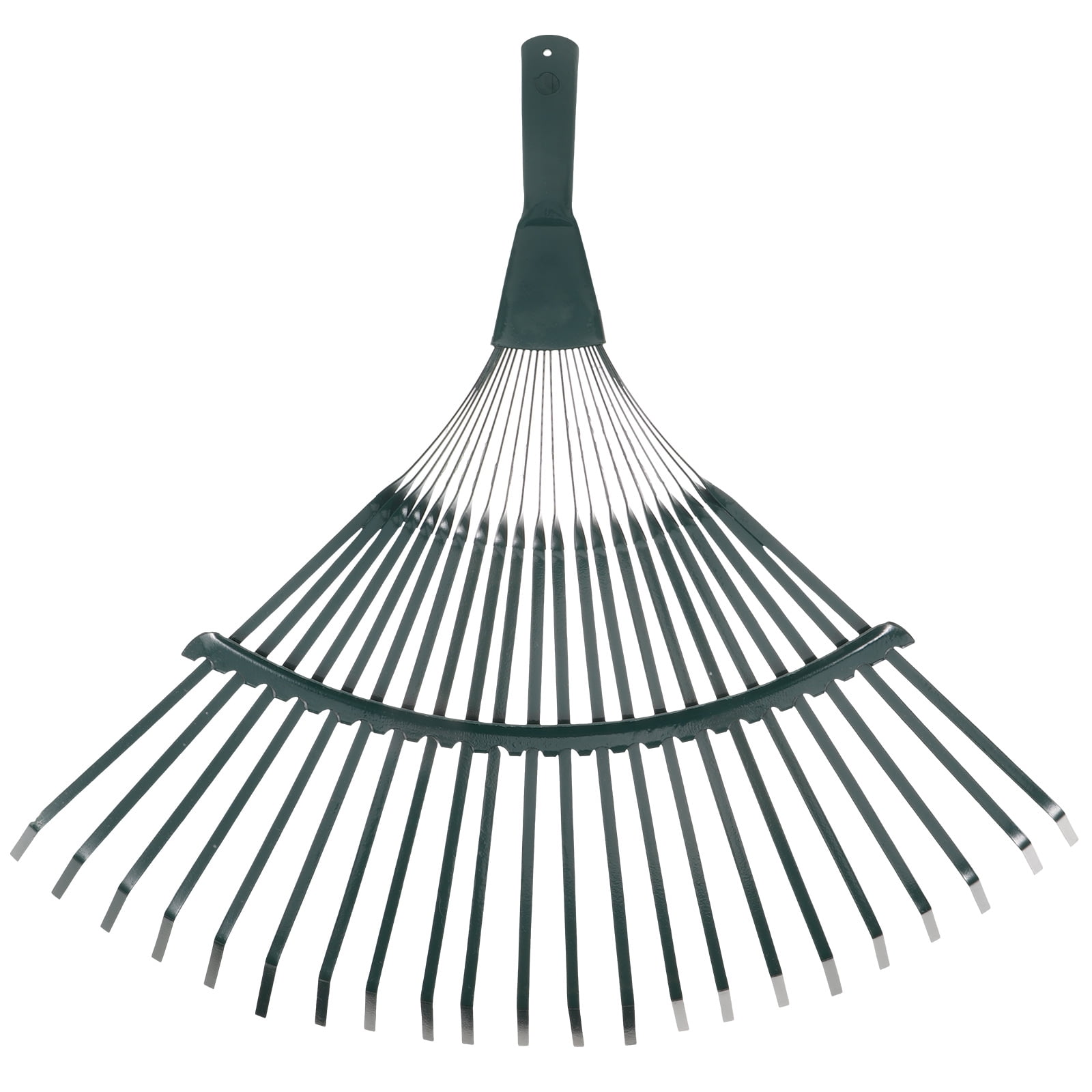 Ferencaa Garden Rake Fallen Leaves Cleaning Rake Stainless Steel Large ...