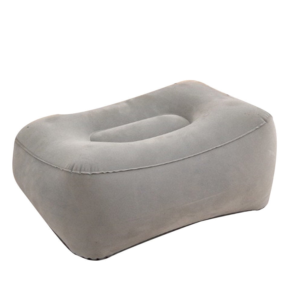 Ferencaa Inflatable Airplane Leg Rest Pillow Travel Footrest Foot Stool ...