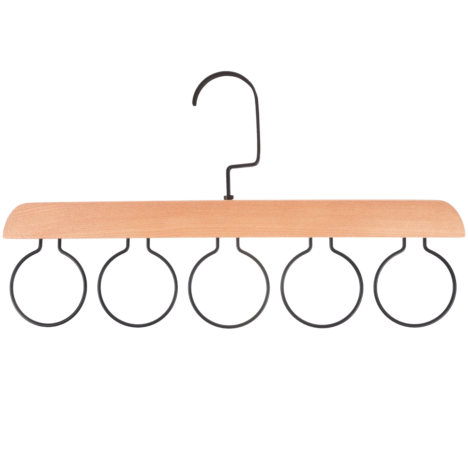 Ferencaa Multifunctional Wooden Scarf Closet Organizer Hanger Ties ...