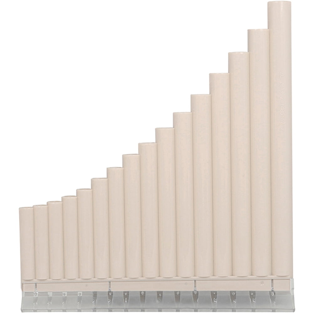 Ferencaa Panpipes Musical Instrument 16 Pipe Flute Beginner Playing Pan ...