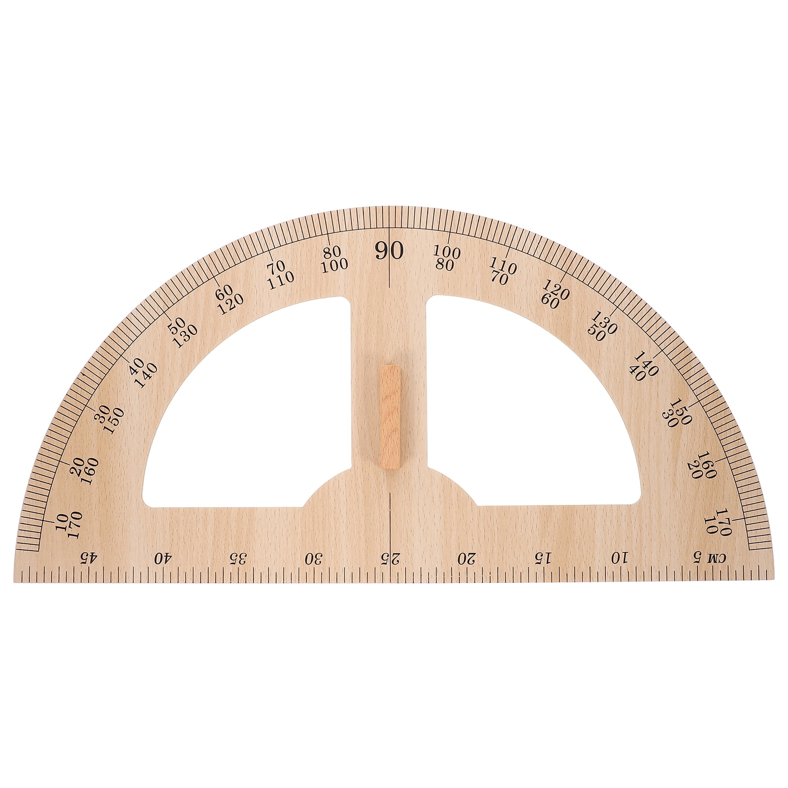 Ferencaa Ruler Teaching Tool Ruler Reusable Wooden Measuring Ruler ...