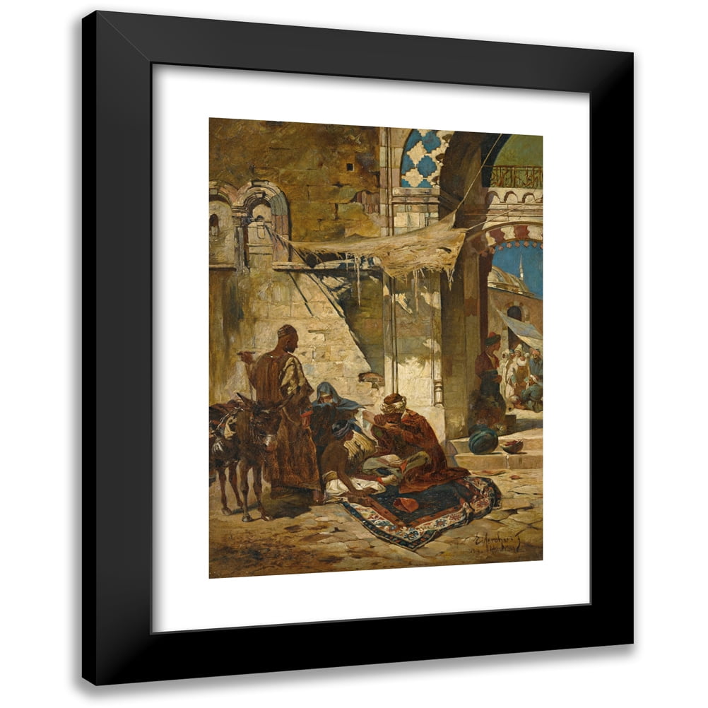 Ferencz Eisenhut 11x14 Black Modern Framed Museum Art Print Titled ...
