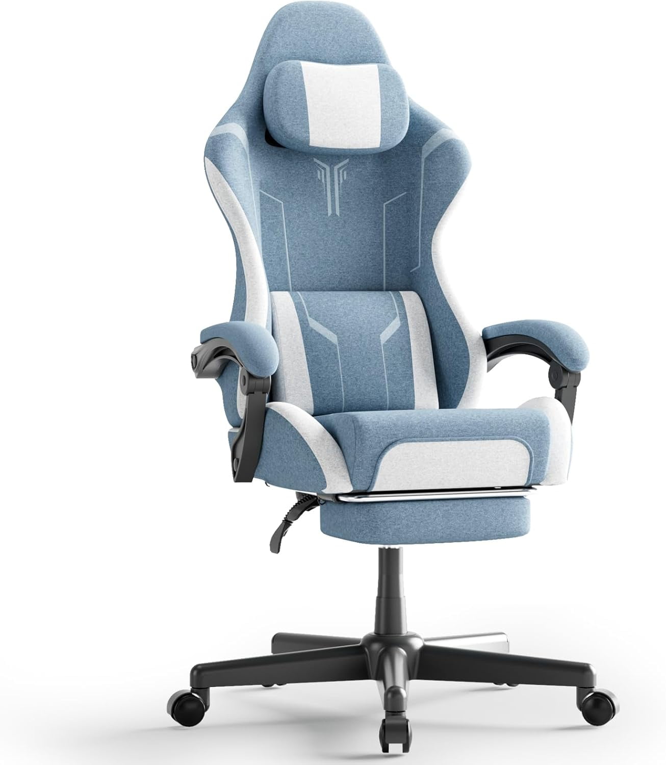 Ferghana Fabric Ergonomic Gaming Chair, High Back Computer Chair with ...