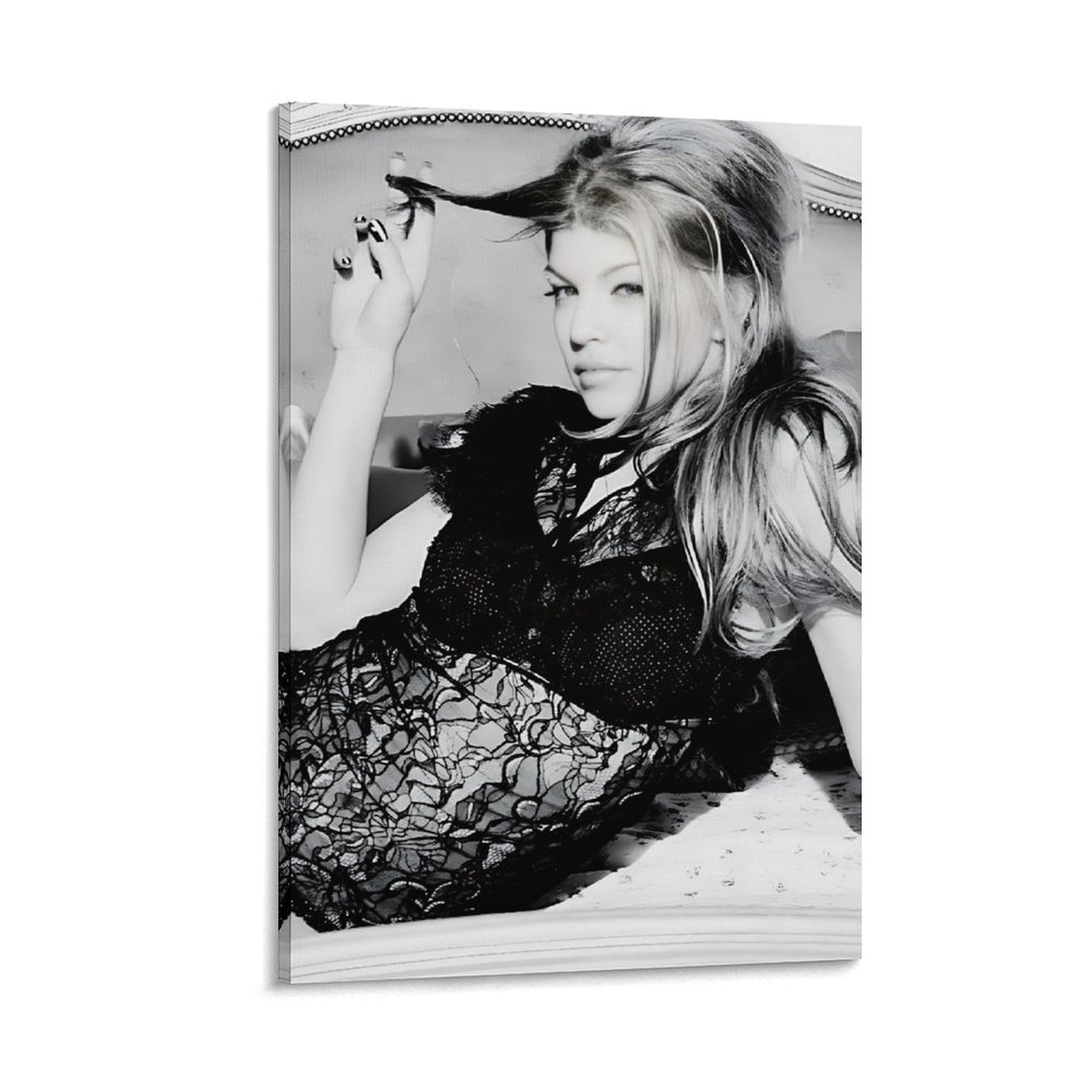 Fergie Art Sexy RAPPER Poster Artworks Canvas Poster Room Aesthetic ...